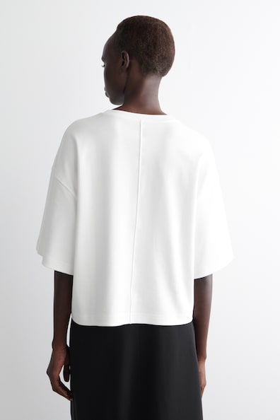 OVERSIZED BOXY T-SHIRT - WHITE | COS