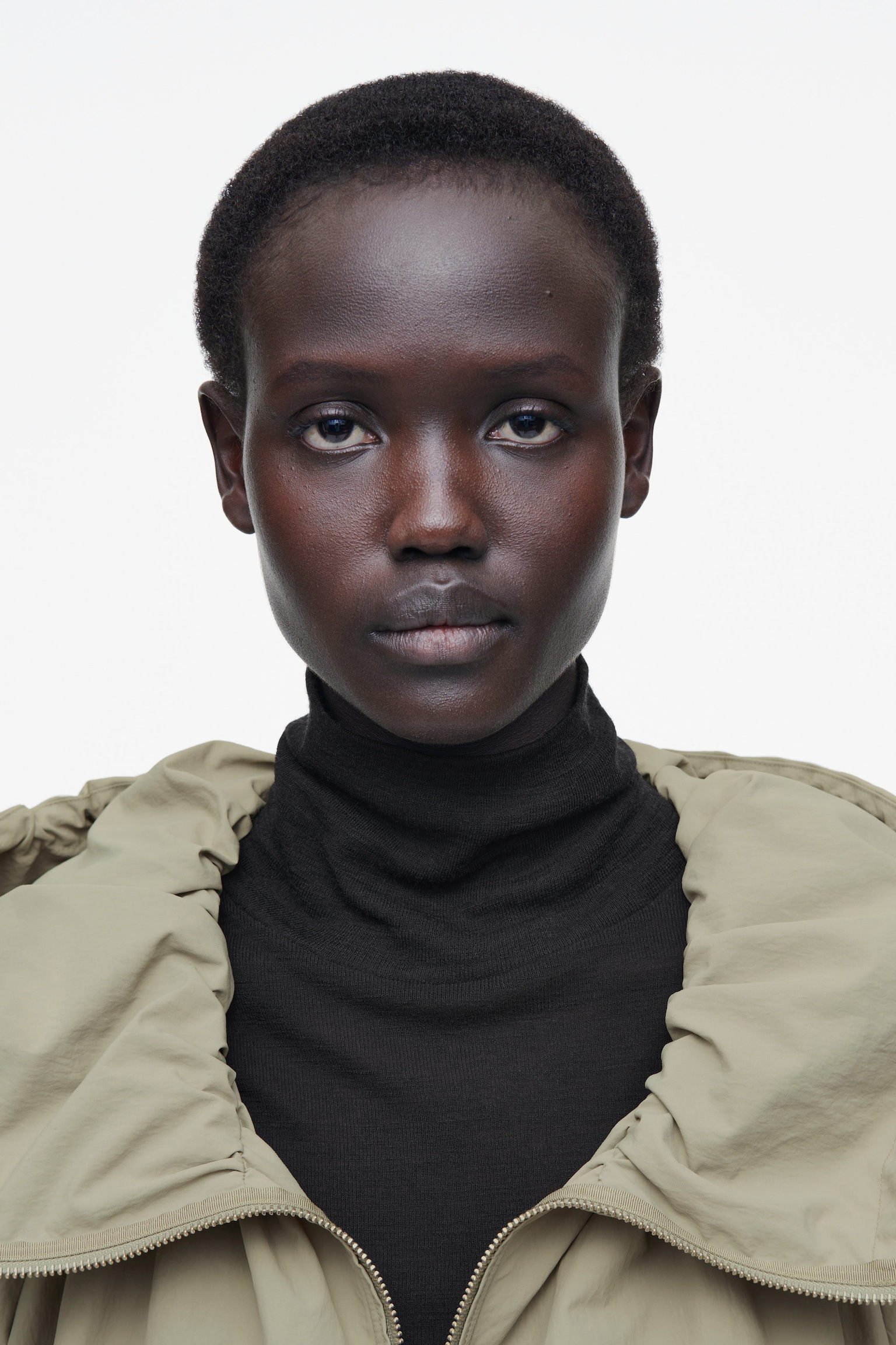 TECHNICAL HOODED PARKA JACKET - MOLE | COS