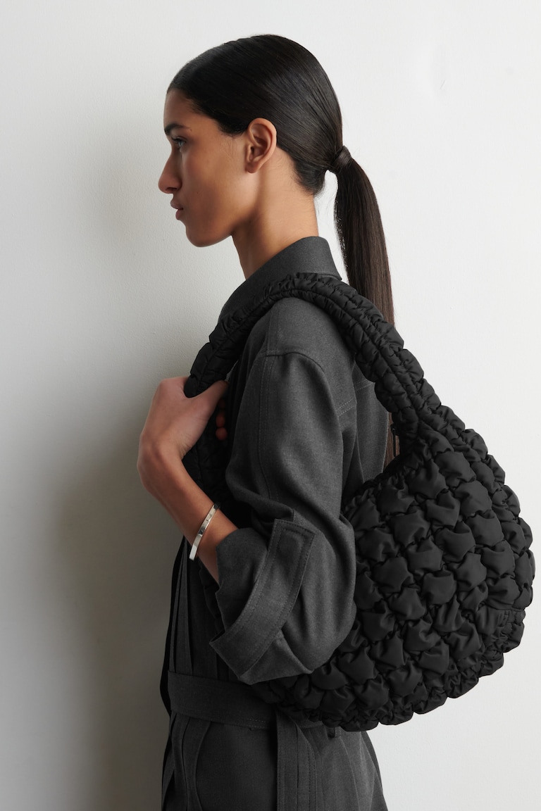 QUILTED MINI BAG - BLACK | COS US