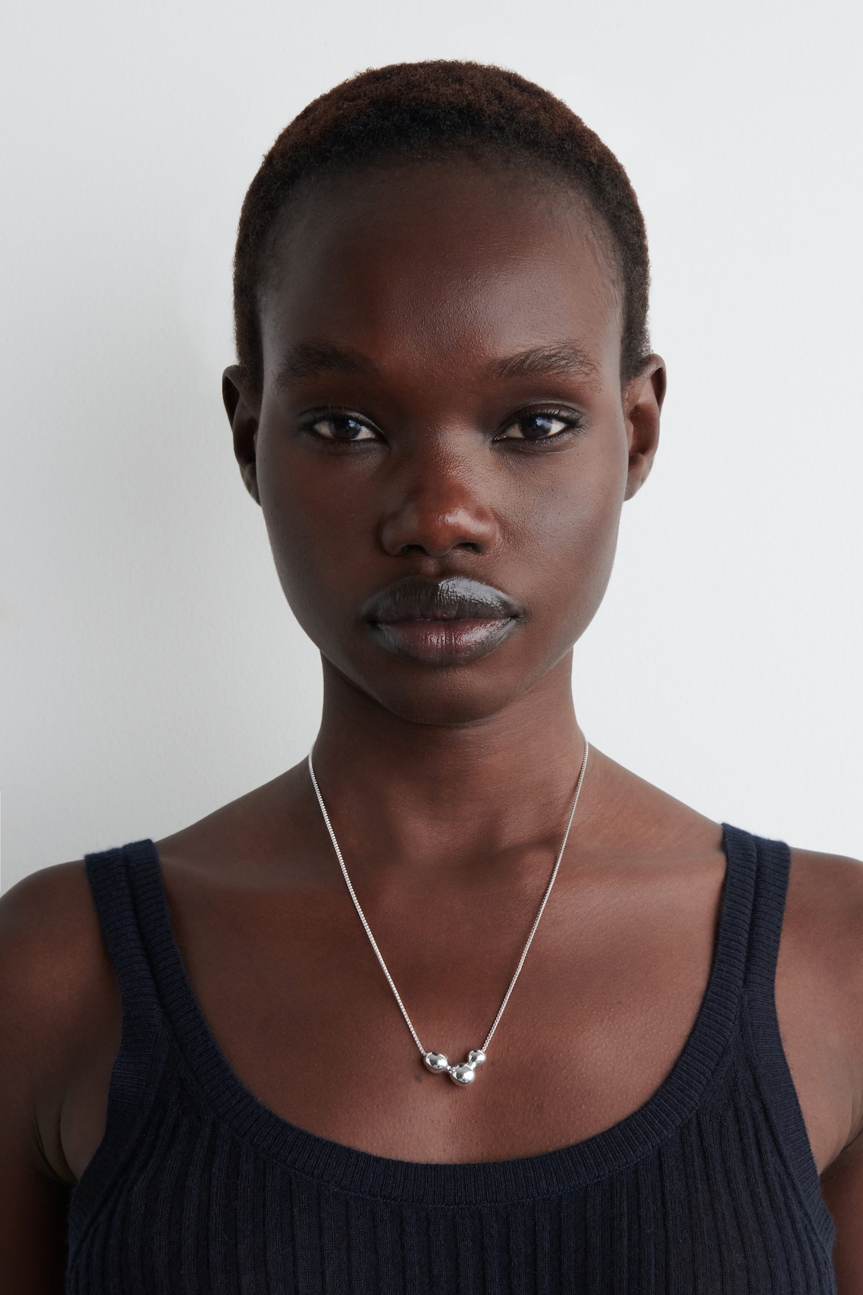 COLLIER À PENDENTIFS BULLES - ARGENTÉ | COS