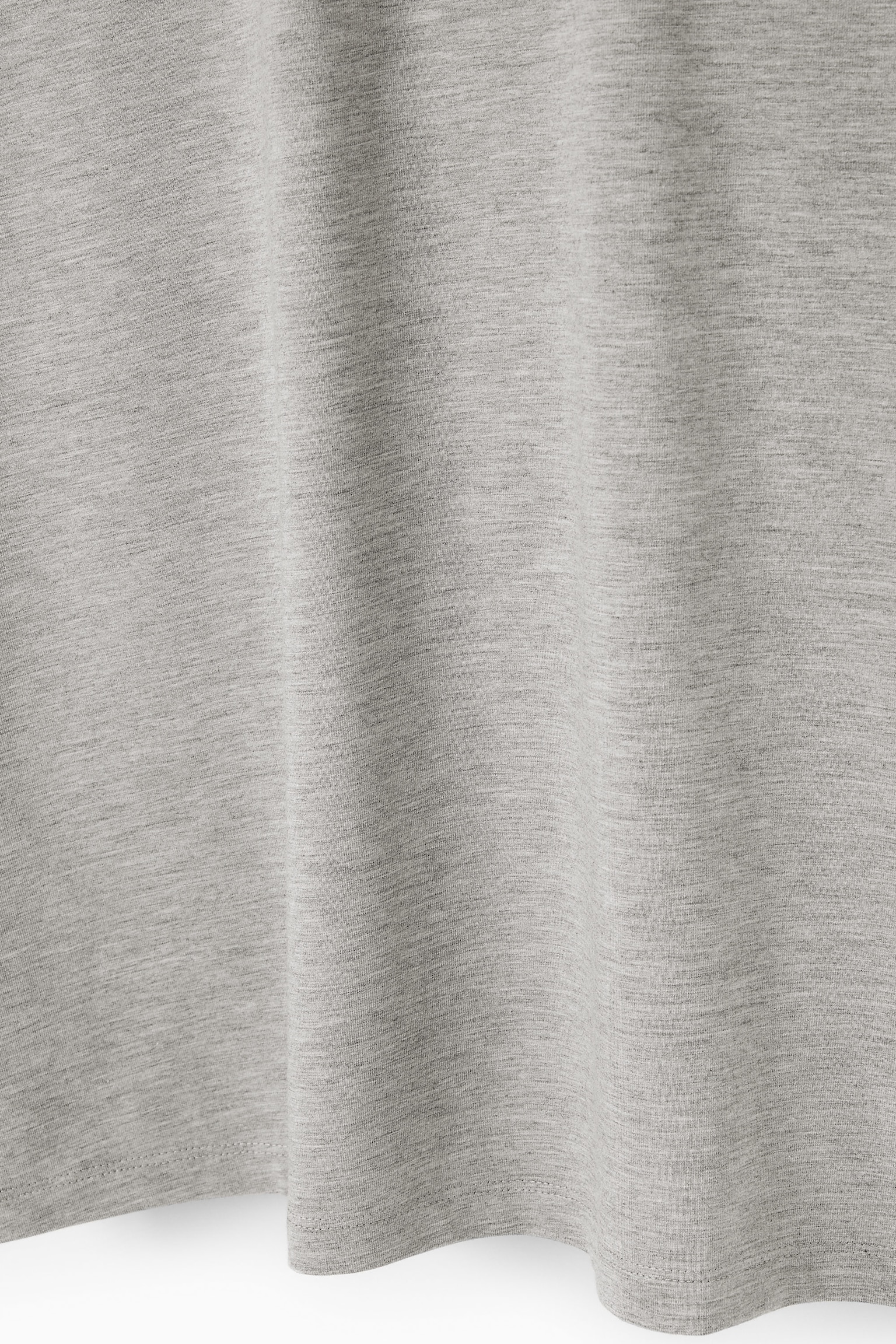 SHRUNKEN SLIM T-SHIRT - GREY MARL | COS IE