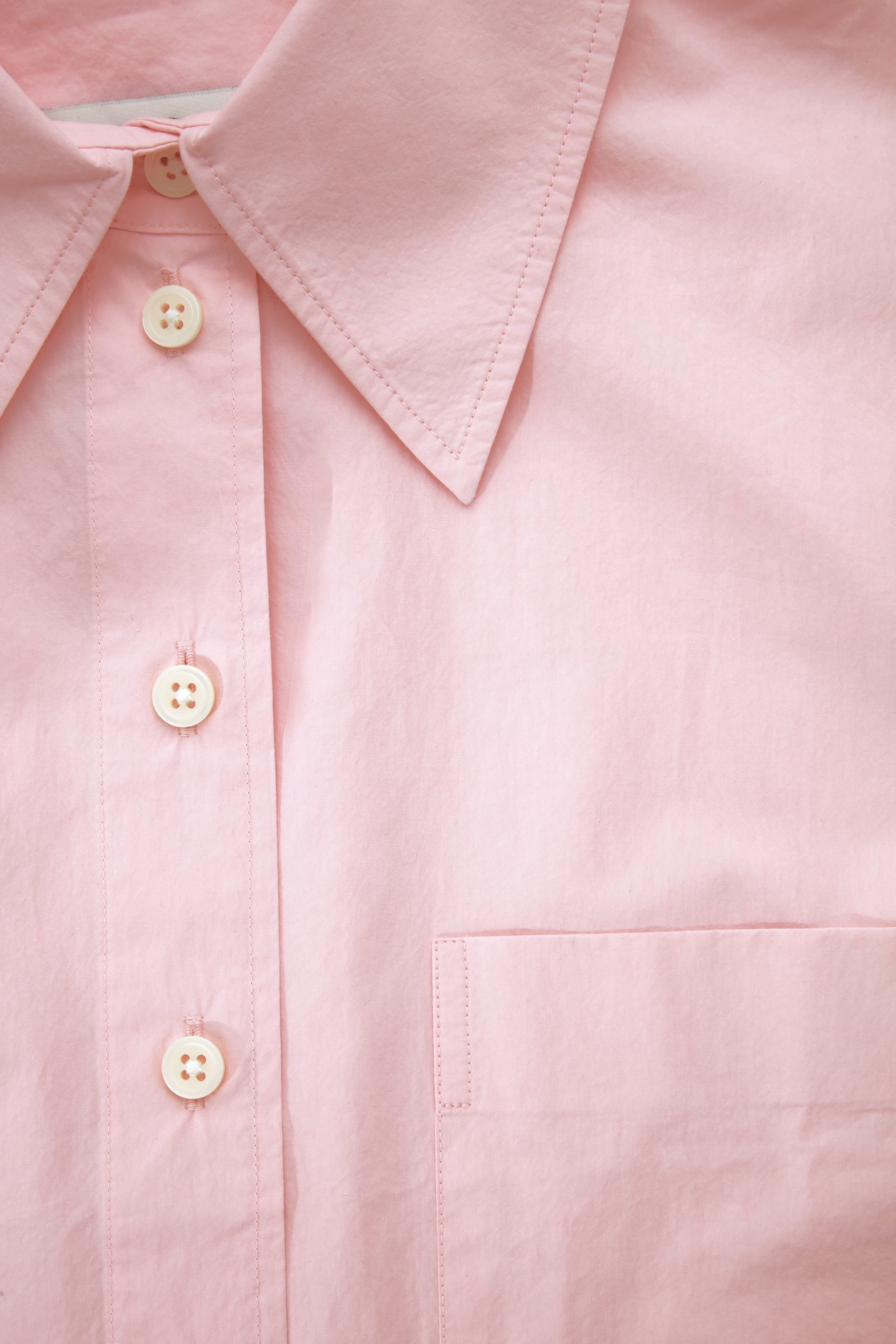OVERSIZED TAILORED SHIRT - LIGHT PINK | COS AU