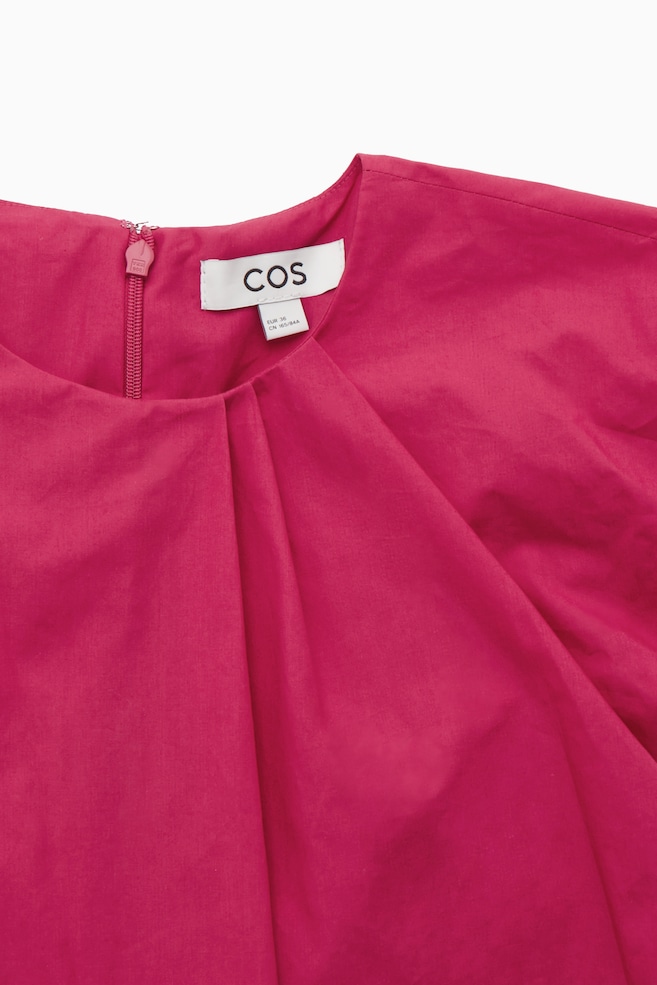 GATHERED DRAPED SLEEVELESS TOP - BRIGHT PINK | COS
