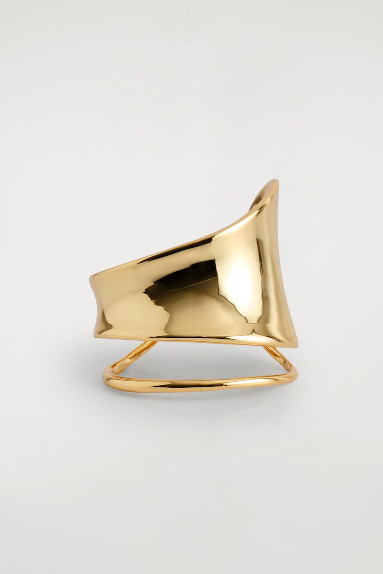 DOUBLE-WRAP CUFF - GOLD | COS GB