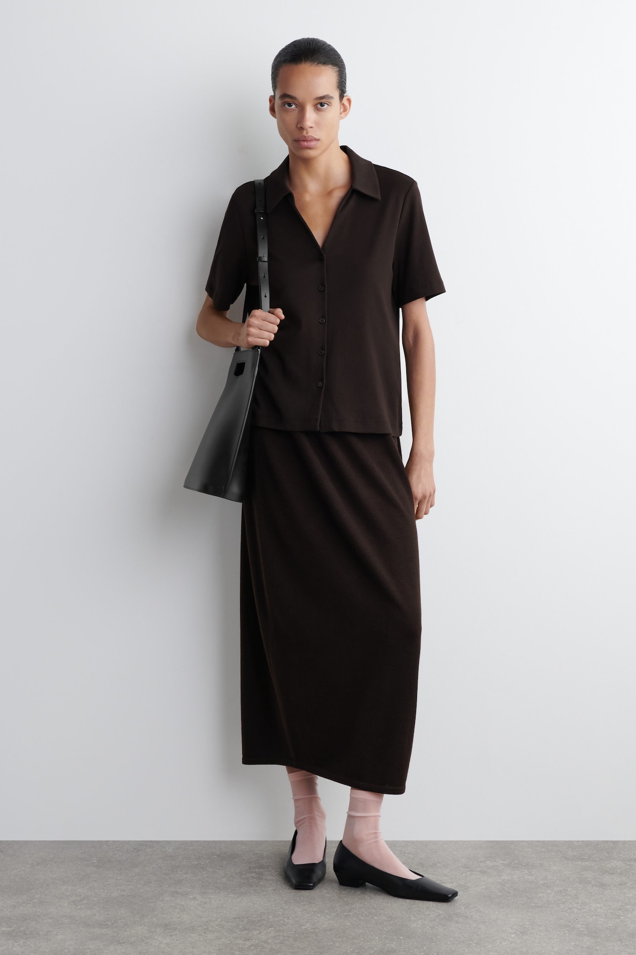 SHEER MESH SOCKS - LIGHT PINK | COS