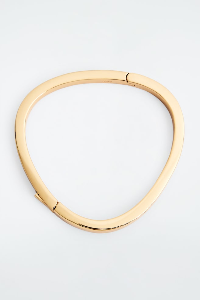 BRACELET JONC SCULPTURAL - DORÉ | COS FR