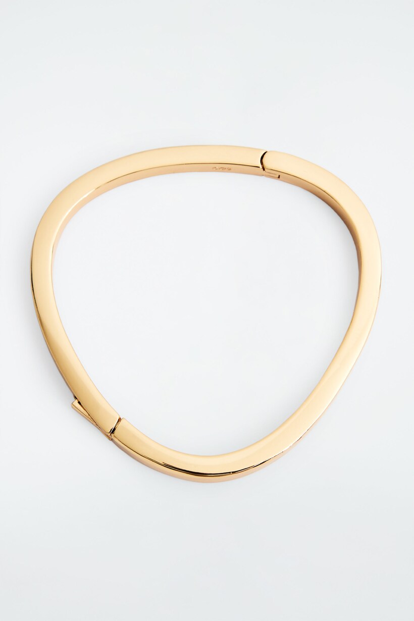 BRACELET JONC SCULPTURAL - DORÉ | COS FR