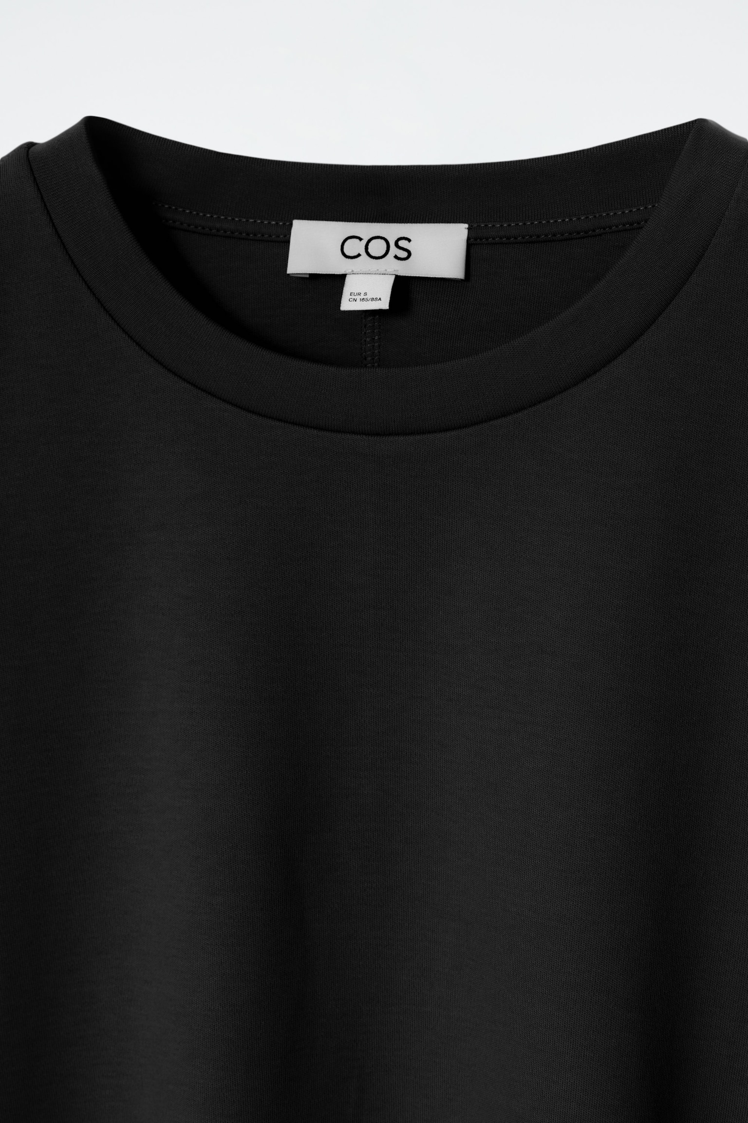 OVERSIZED BOXY T-SHIRT - BLACK | COS