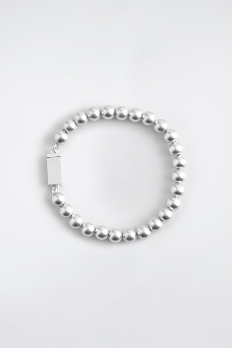 BEADED BRACELET - SILVER | COS