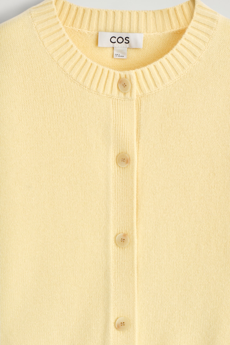MERINO WOOL SWEATER - BUTTER YELLOW | COS US