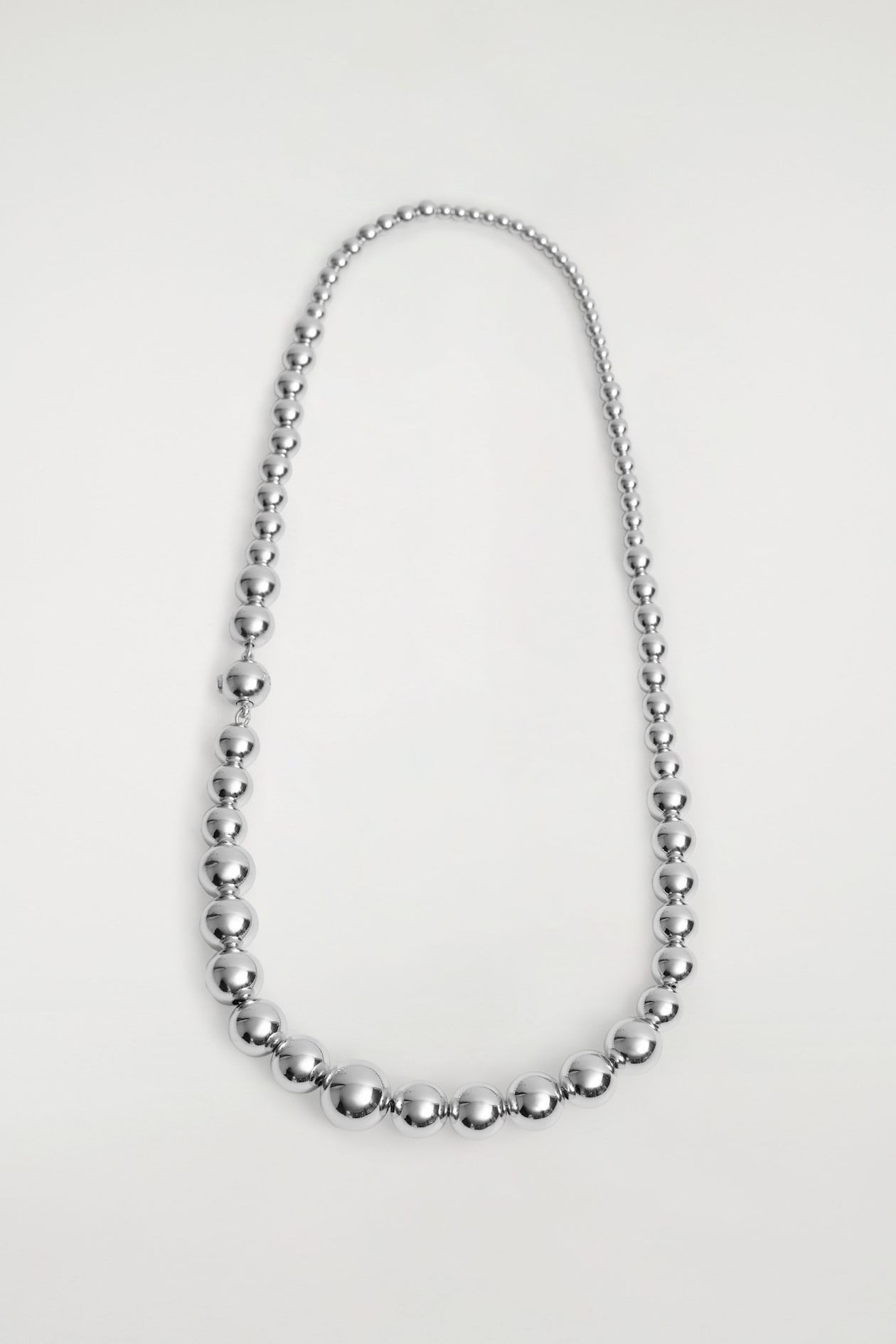 BEADED NECKLACE - SILVER | COS US