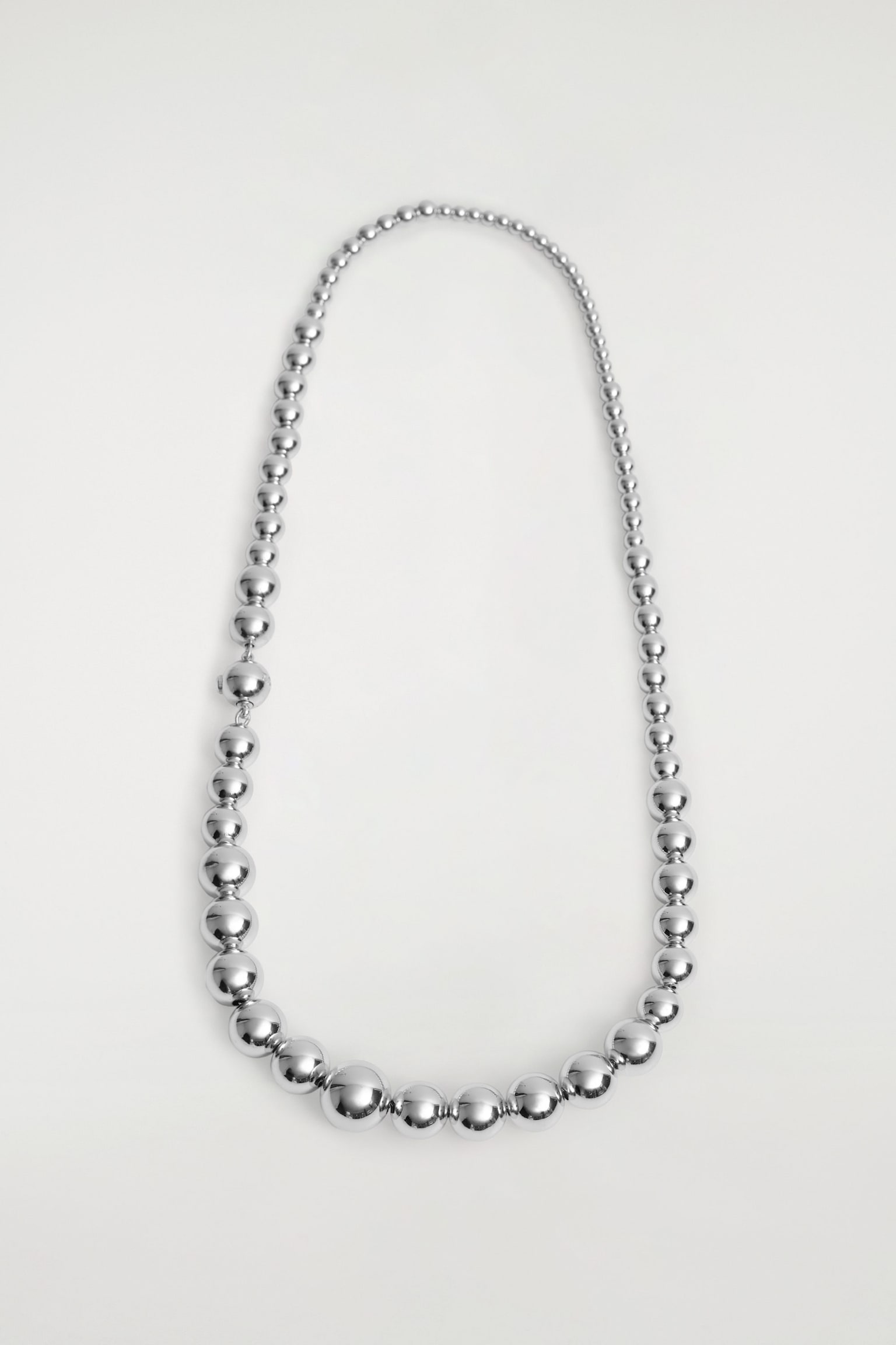 BEADED NECKLACE - SILVER | COS
