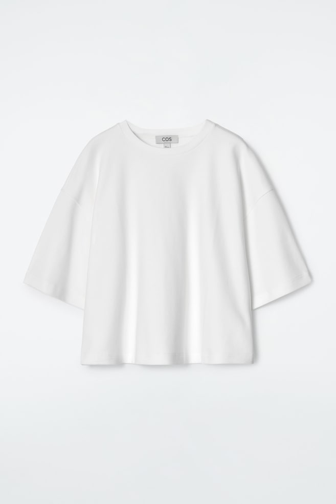 OVERSIZED BOXY T-SHIRT - WHITE | COS