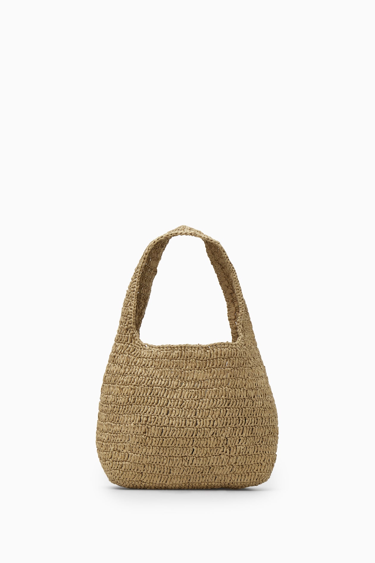 MINI SHOULDER BAG - RAFFIA - BEIGE | COS