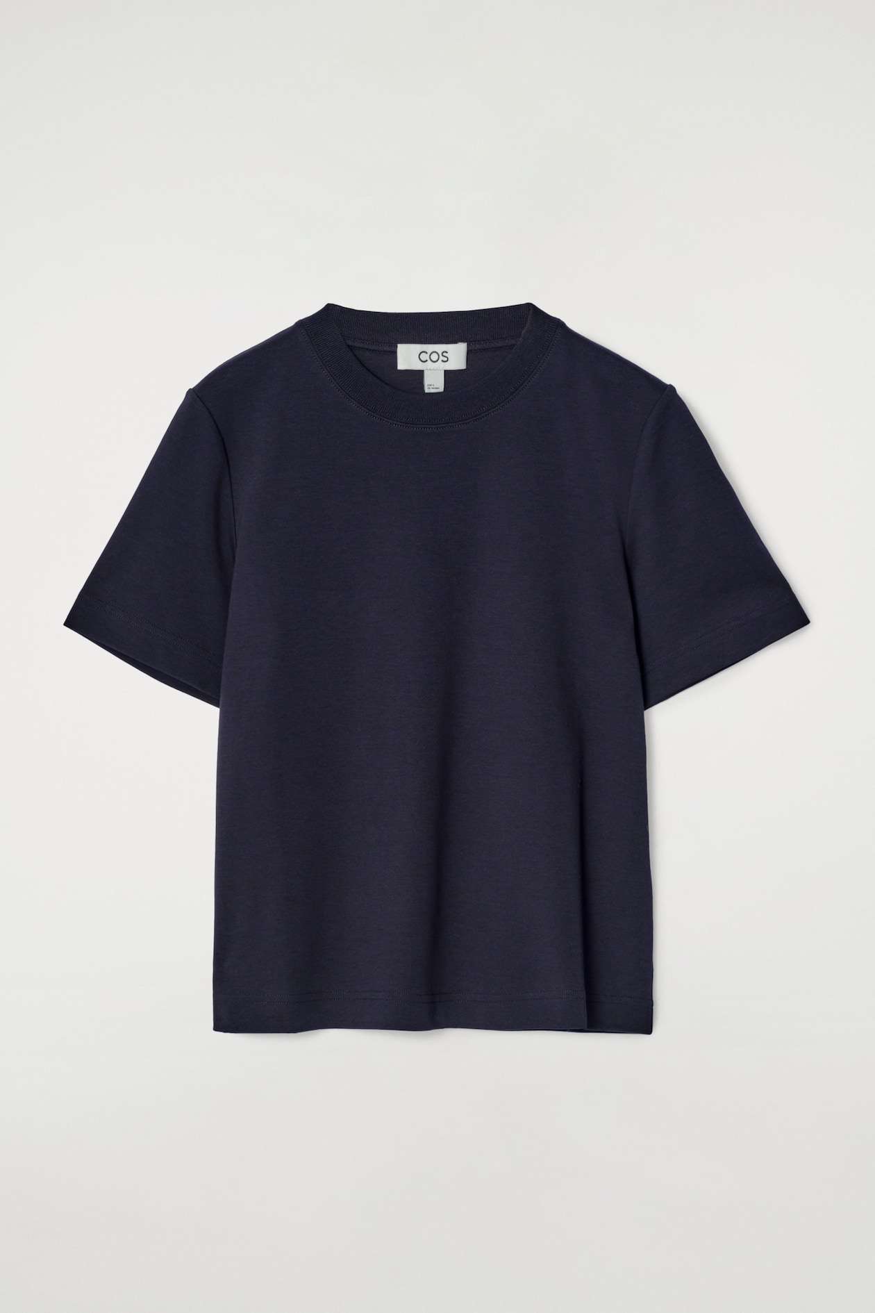 CLEAN CUT REGULAR T-SHIRT - NAVY | COS US