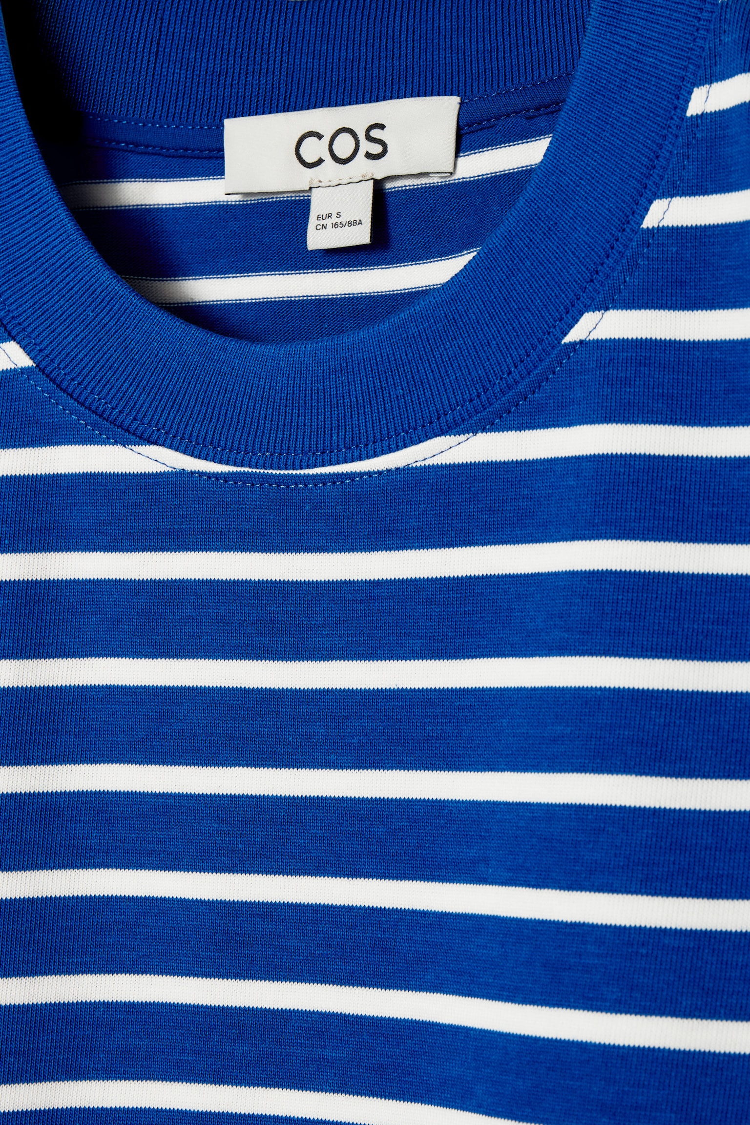 CLEAN CUT REGULAR T-SHIRT - BLUE / STRIPED | COS IE