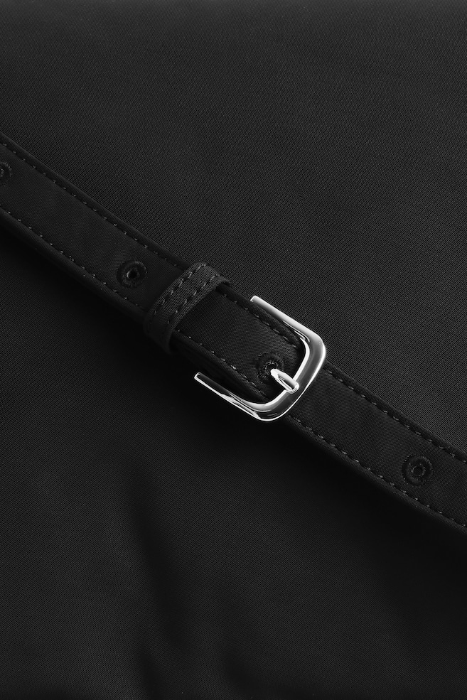 TRIFOLD PADDED CROSSBODY BAG - BLACK | COS US