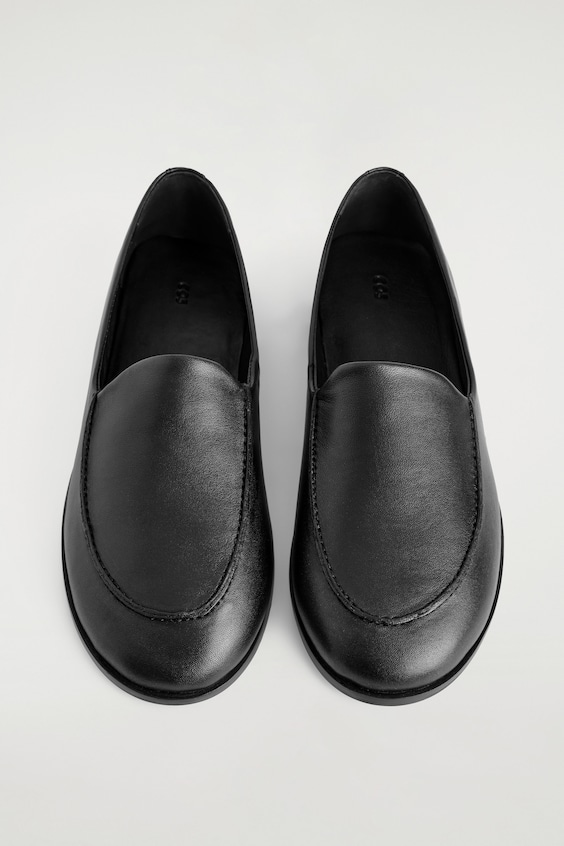 CLASSIC LEATHER LOAFERS - BLACK | COS US