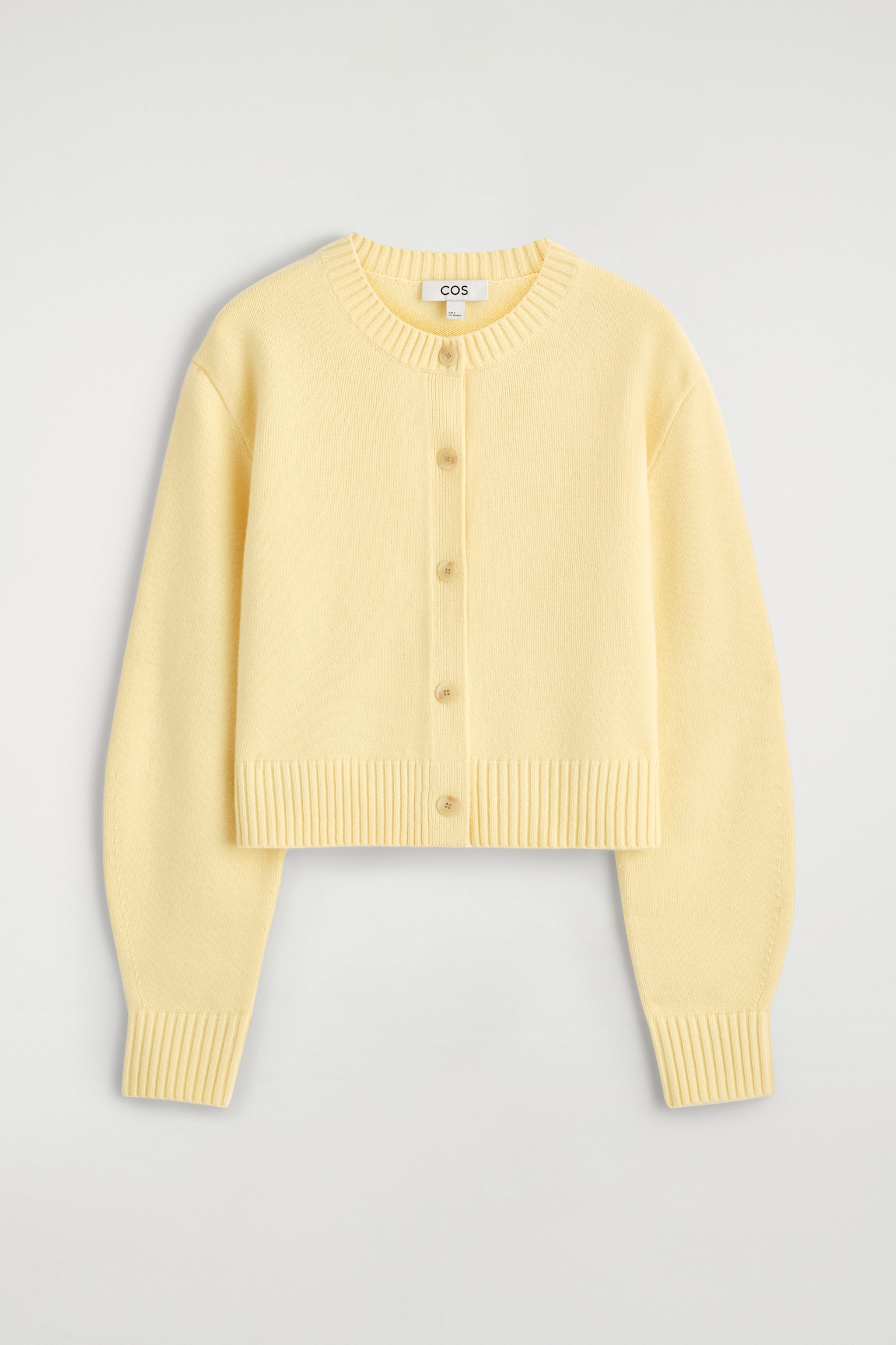MERINO WOOL SWEATER - BUTTER YELLOW | COS US