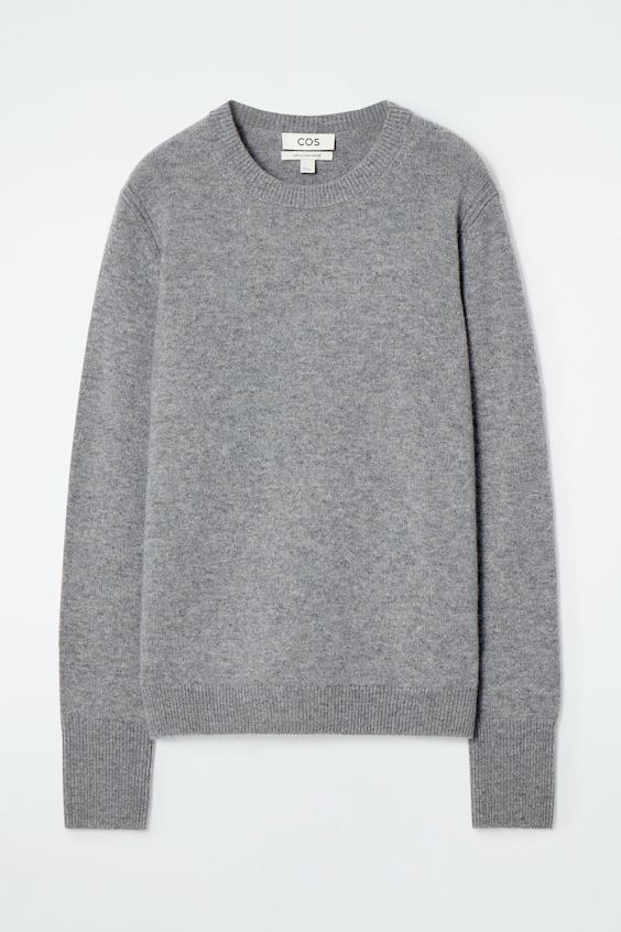 CASHMERE SWEATER - GRAY | COS