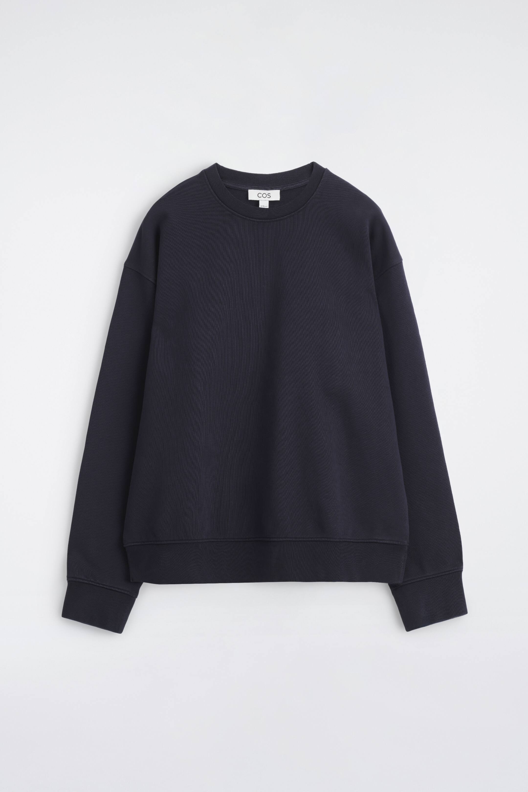 BAWEŁNIANA BLUZA Z EFEKTEM SPRANIA - GRANATOWY - ON | H&M PL