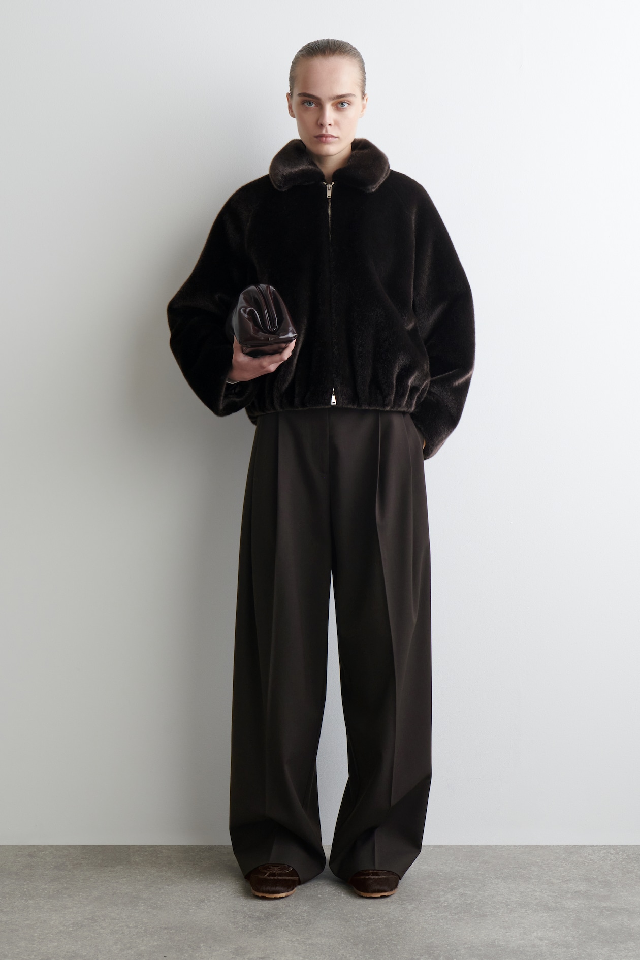 KONSTPÄLSJACKA - BRUN - DAM | H&M SE
