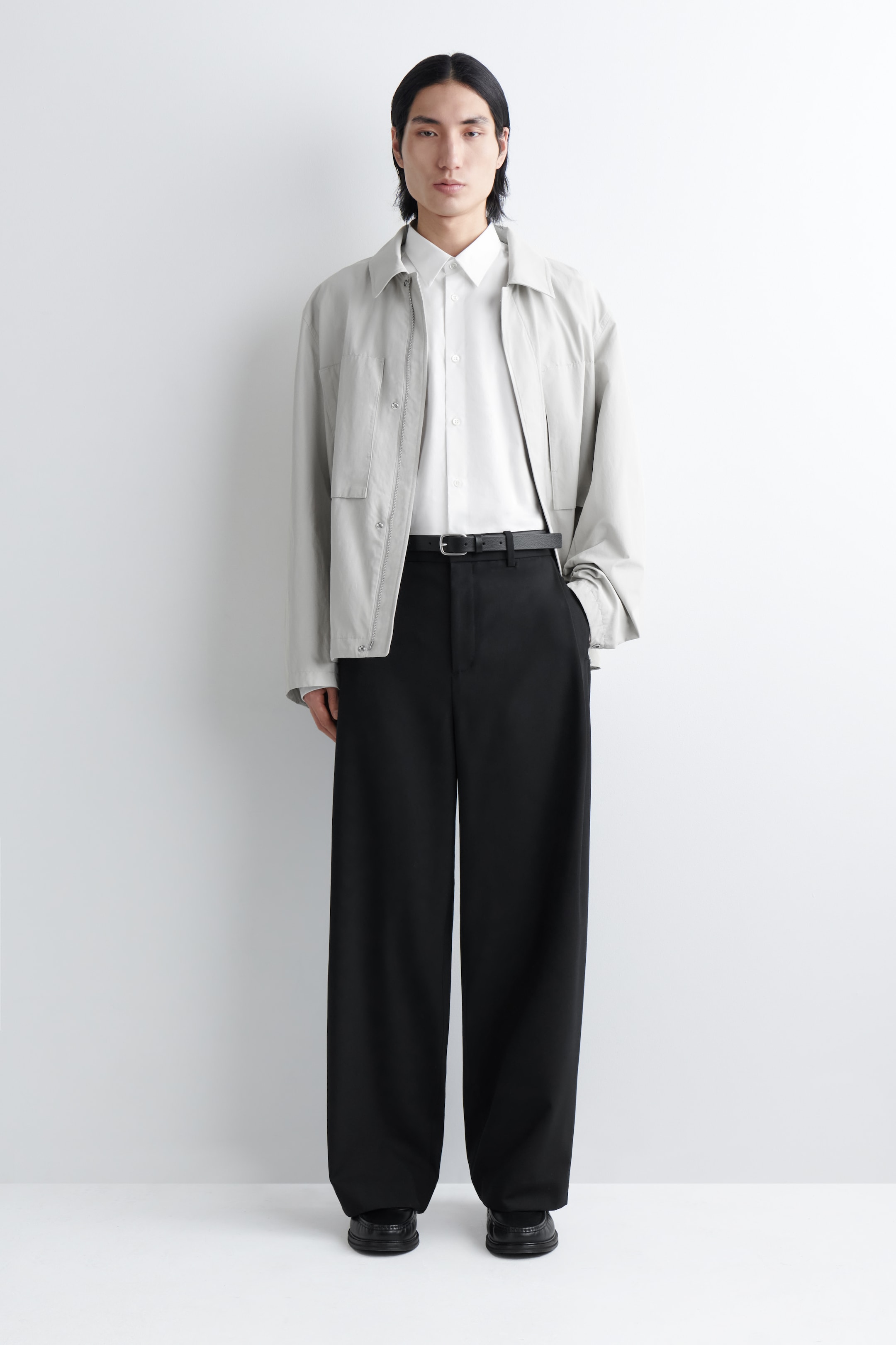 CLASSIC COTTON SHIRT - WHITE - Men | H&M GB