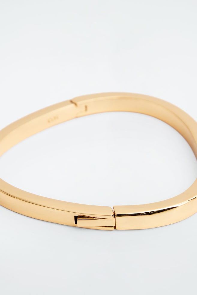 BRACELET JONC SCULPTURAL - DORÉ | COS FR