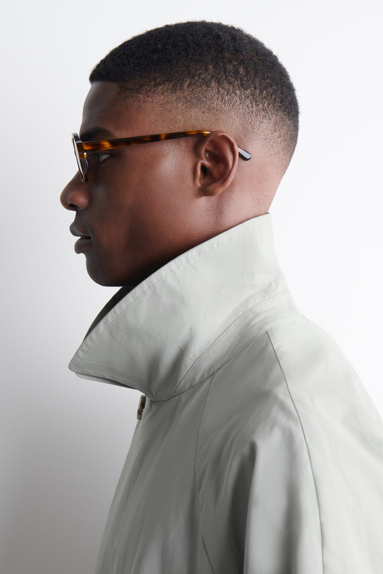 RECTANGULAR AVIATOR SUNGLASSES - TORTOISESHELL / BROWN | COS CH