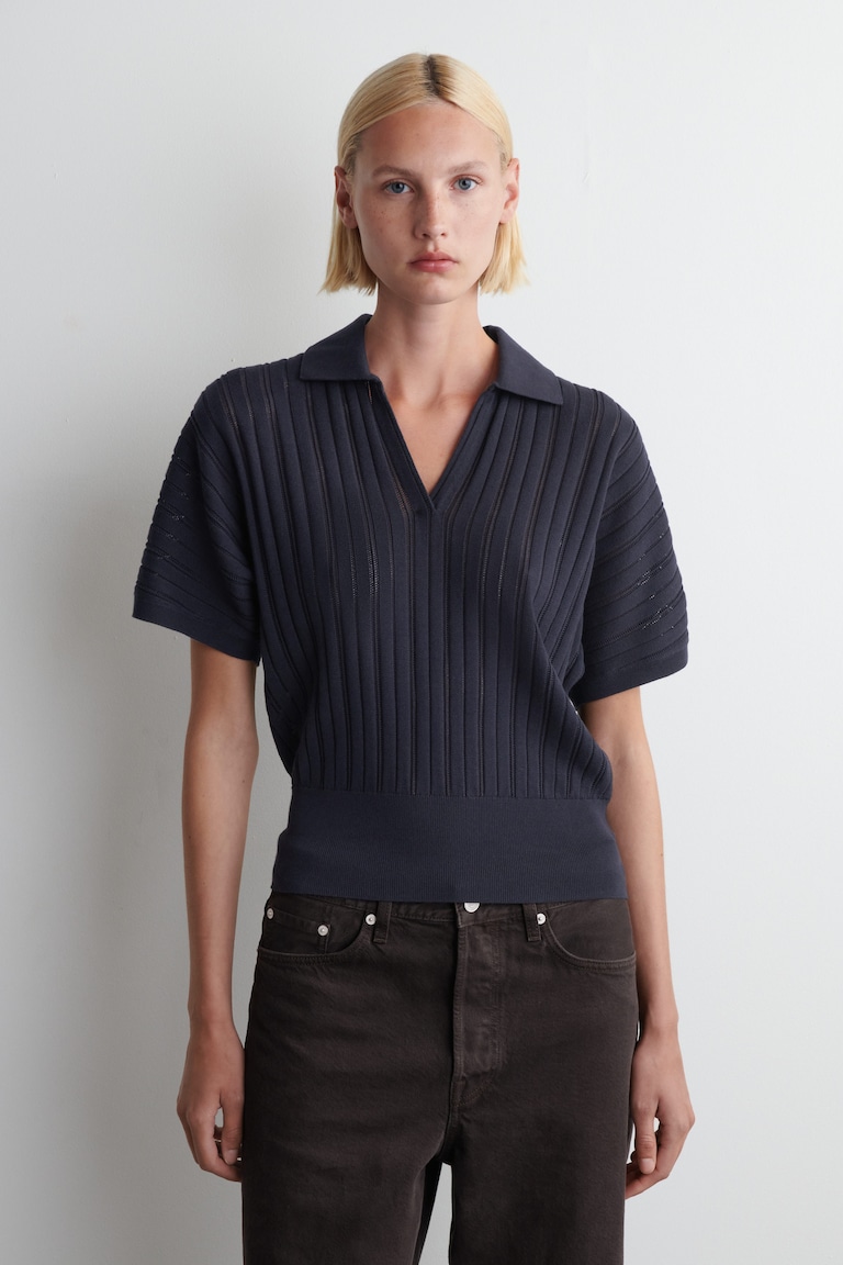 Women's Polo Shirts | Long & Short Sleeve | COS
