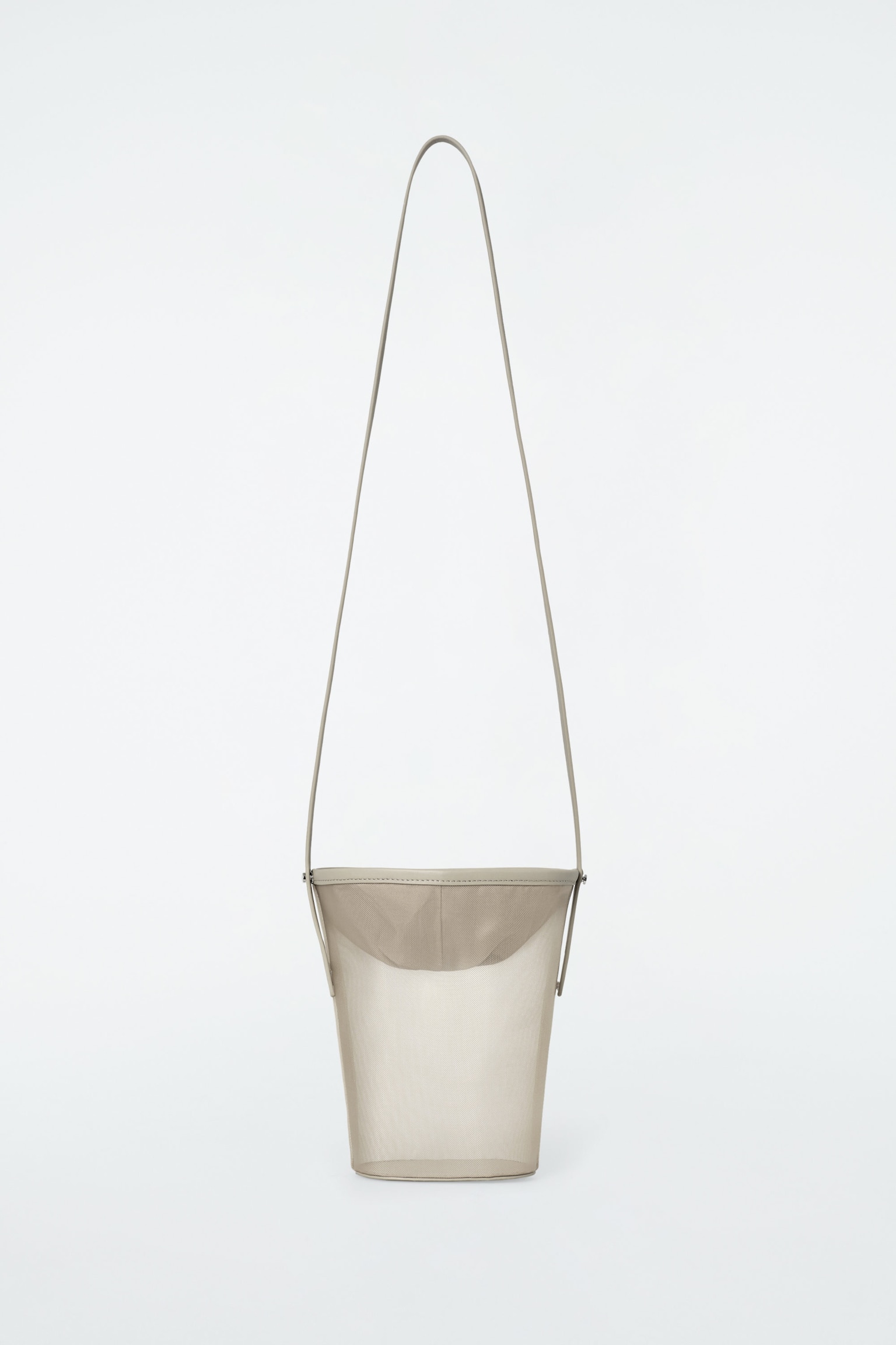 MINI BUCKET BAG - MESH - BEIGE | COS GB