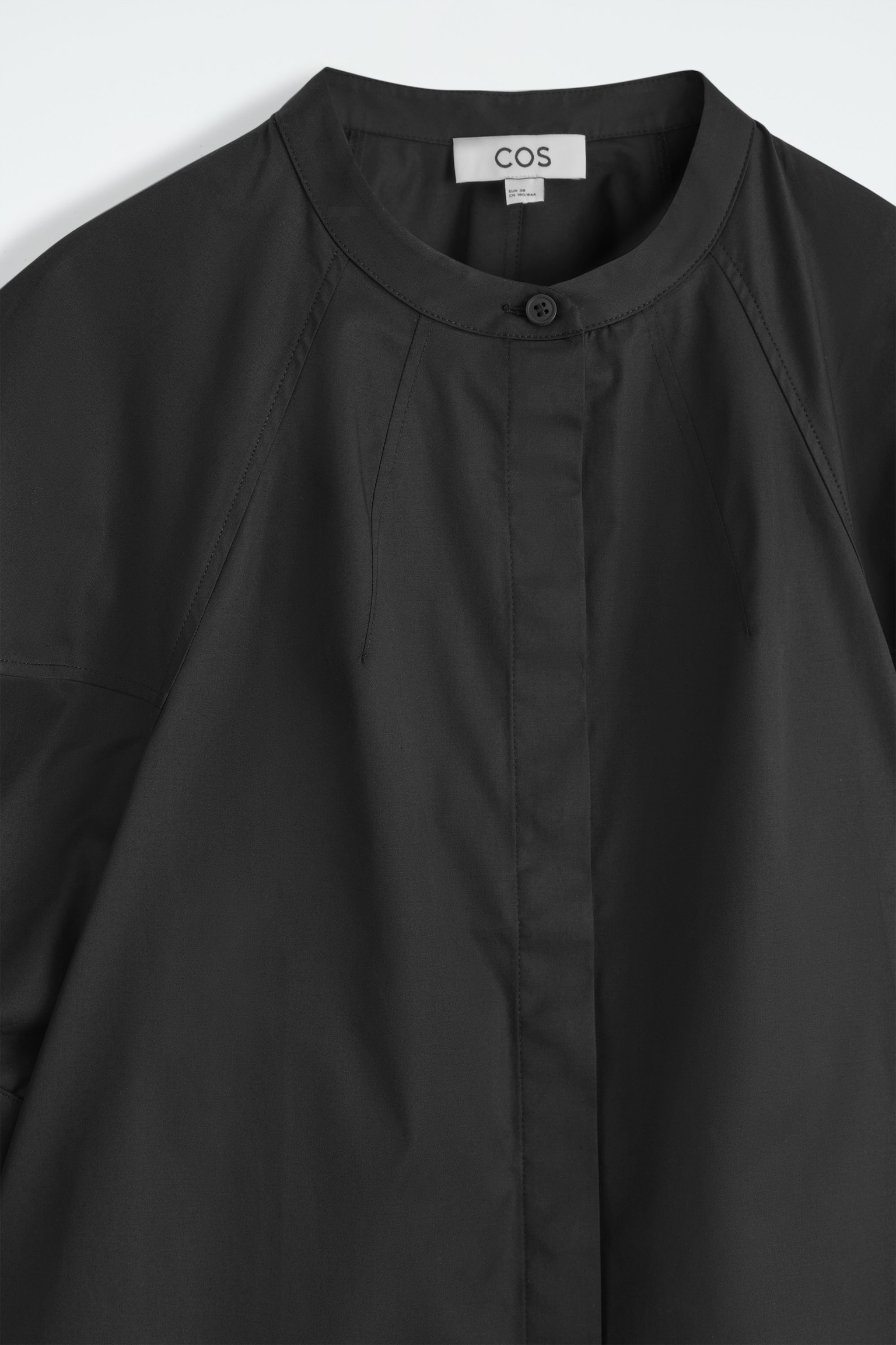 PUFF-SLEEVE BLOUSE - BLACK | COS GB