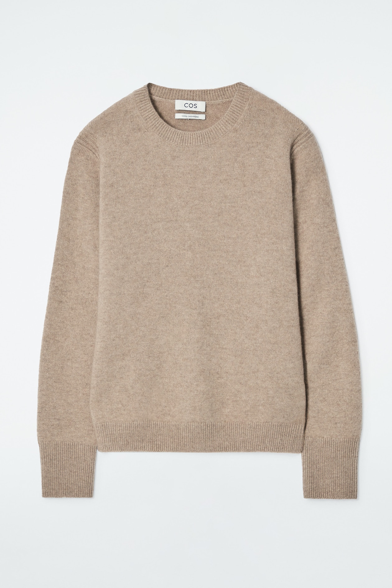 CASHMERE SWEATER - BEIGE / UNDYED | COS US