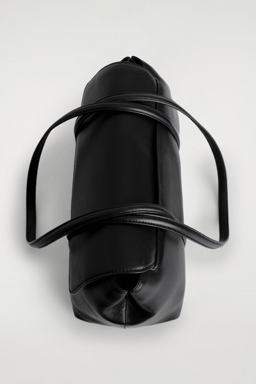 NOUVEAU SHOULDER BAG - LEATHER - BLACK | COS US