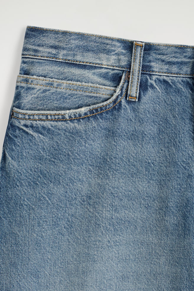 CASK BARREL-LEG JEANS - WASHED BLUE | COS