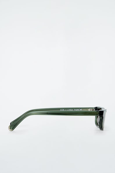 SCOPE SUNGLASSES - RECTANGLE - GREEN / BROWN | COS