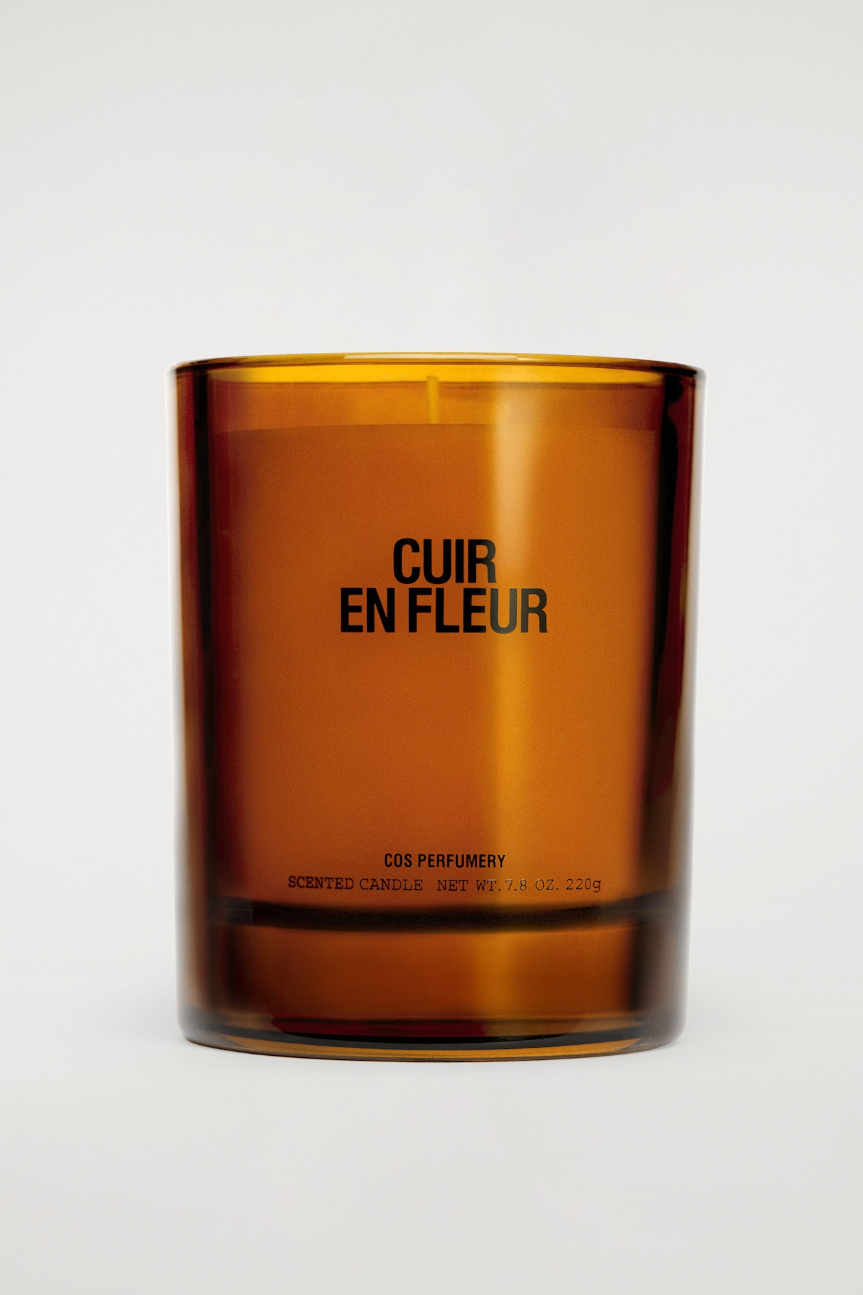 COS PERFUMERY SCENTED CANDLE, 7.8 OZ - CUIR EN FLEUR | COS