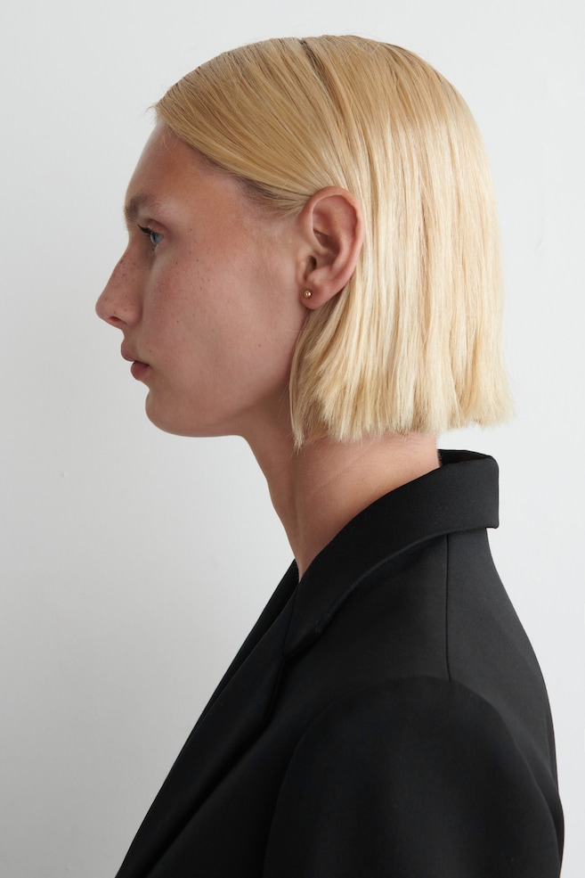 MISMATCHED BUBBLE STUD EARRING SET - GOLD | COS