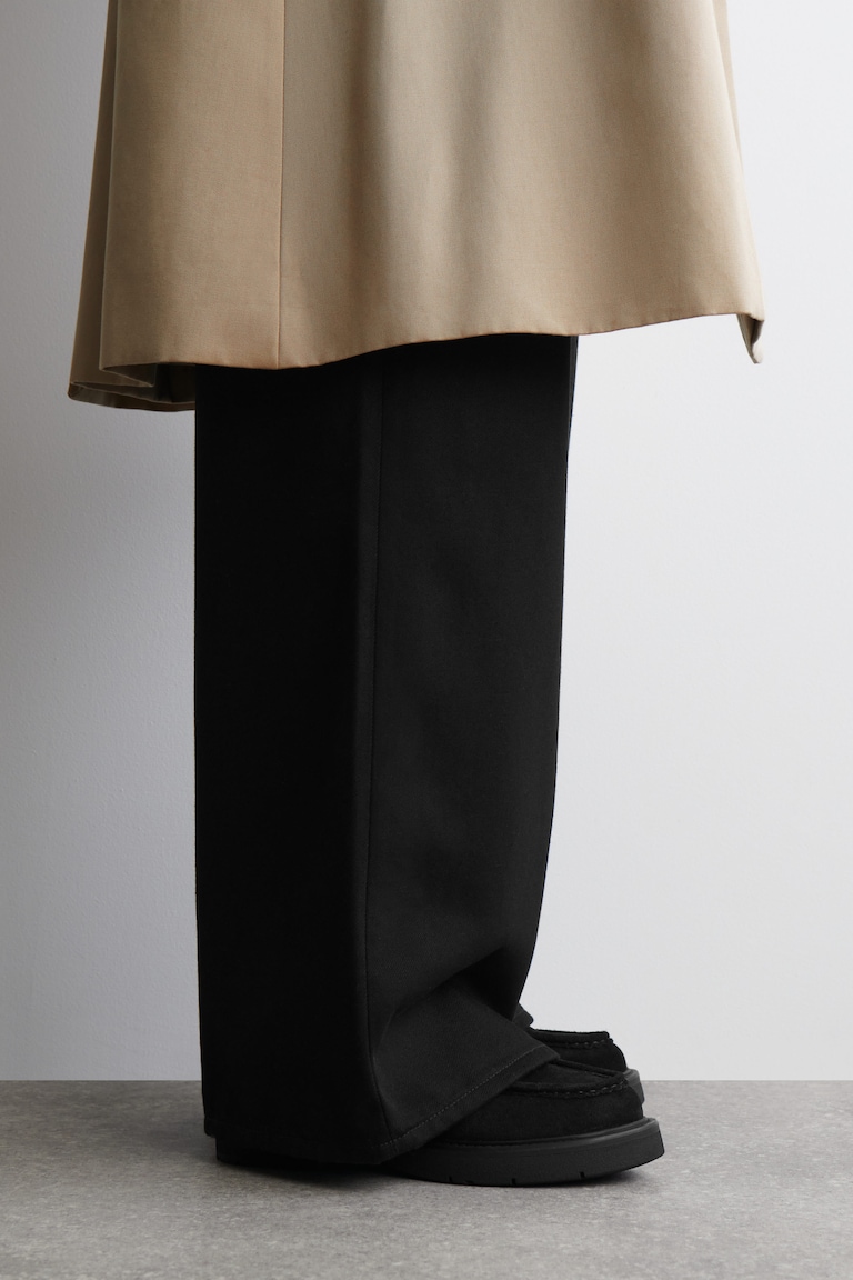 LACE-UP SUEDE ANKLE BOOTS - BLACK | COS US