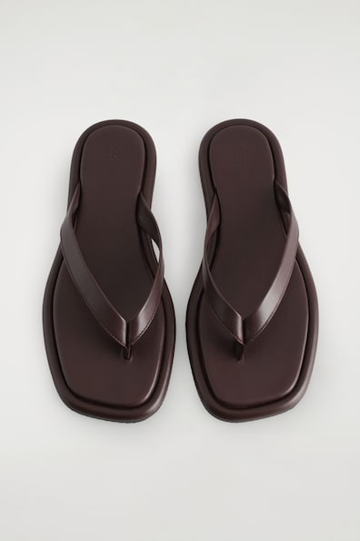 INFRADITO IN PELLE - BORDEAUX | COS