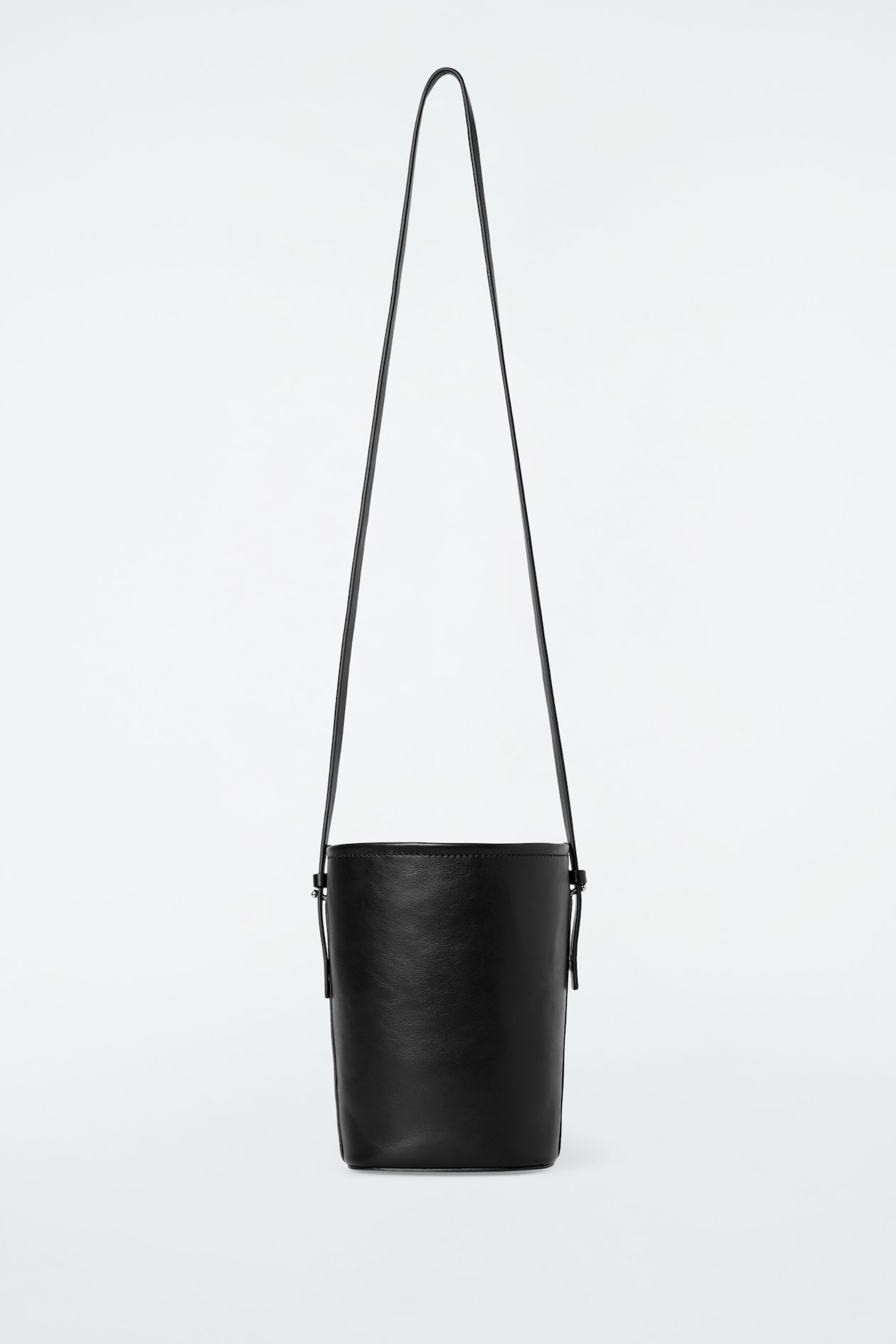 MINI BUCKET BAG - LEATHER - BLACK | COS GB