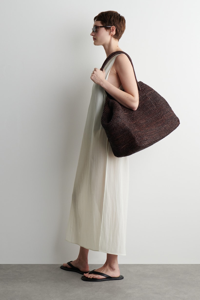 OPEN-SIDE SHEER TUNIC - WHITE | COS