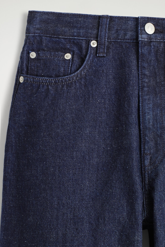 BAY BARREL-LEG JEANS - DARK BLUE | COS US