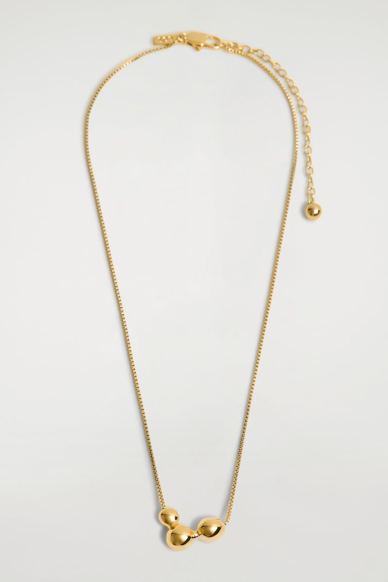 PEBBLE PENDANT NECKLACE - GOLD | COS