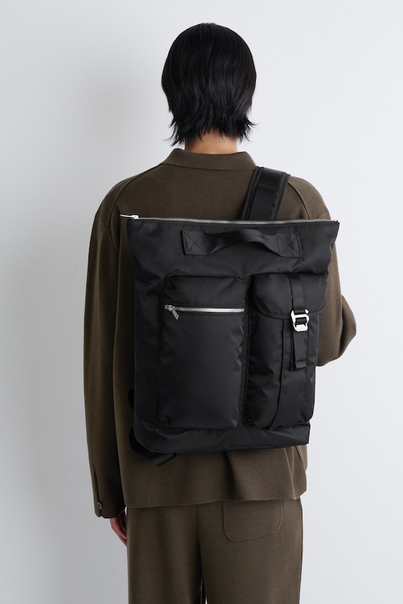 PURSUIT BACKPACK - NYLON - BLACK | COS