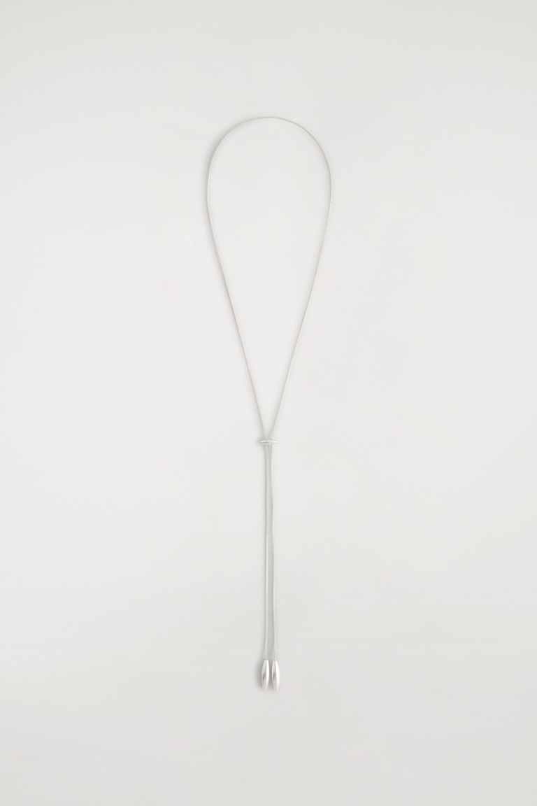 BOLO NECKLACE - SILVER | COS US