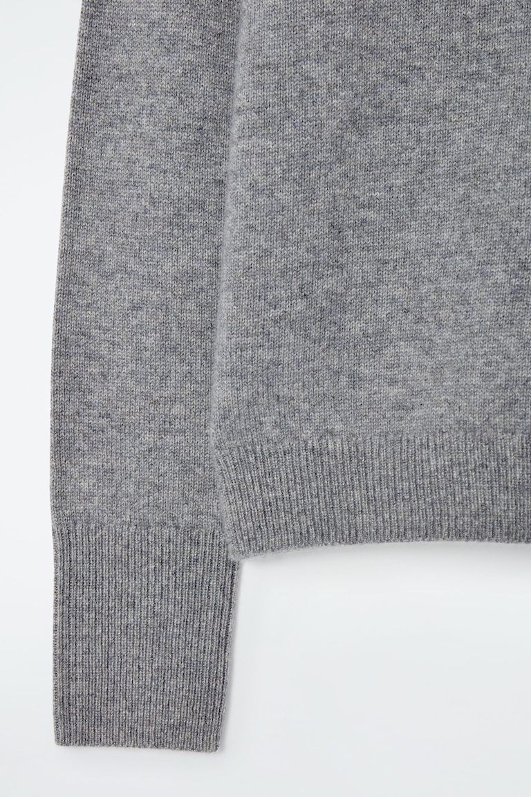 CASHMERE SWEATER - GRAY | COS