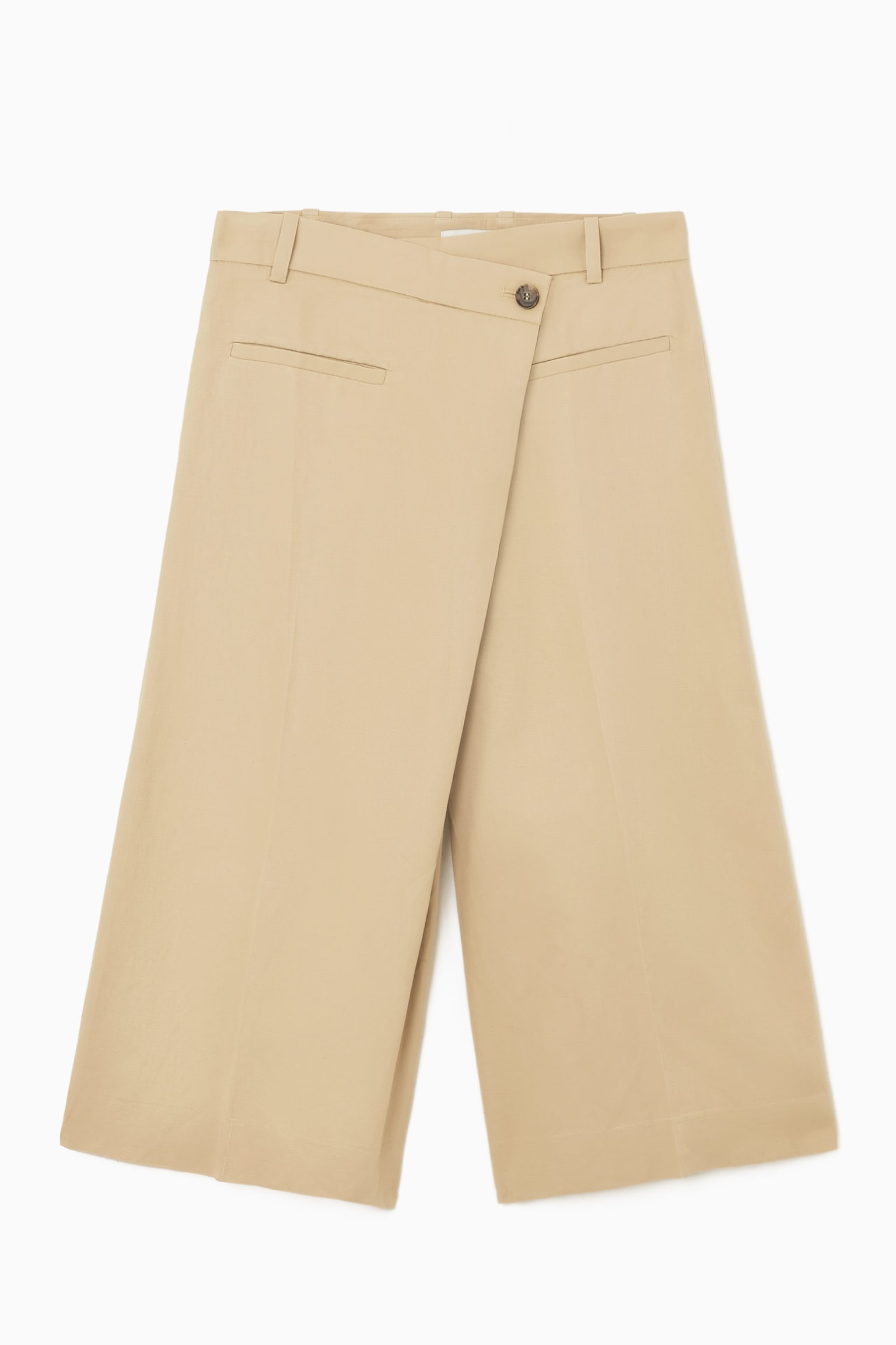 WRAP-FRONT CULOTTES - BEIGE | COS
