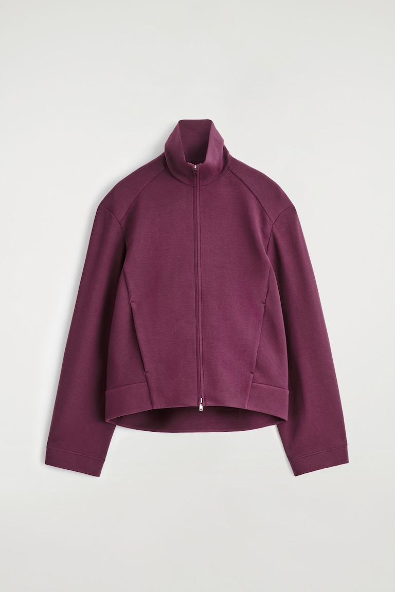 SCUBA TRACK JACKET - BORDEAUX | COS US
