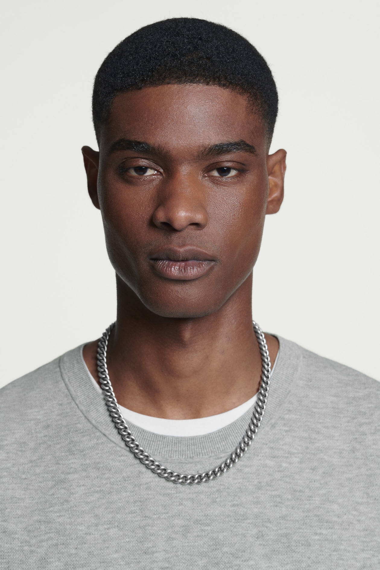 CHUNKY CHAIN NECKLACE - SILVER | COS